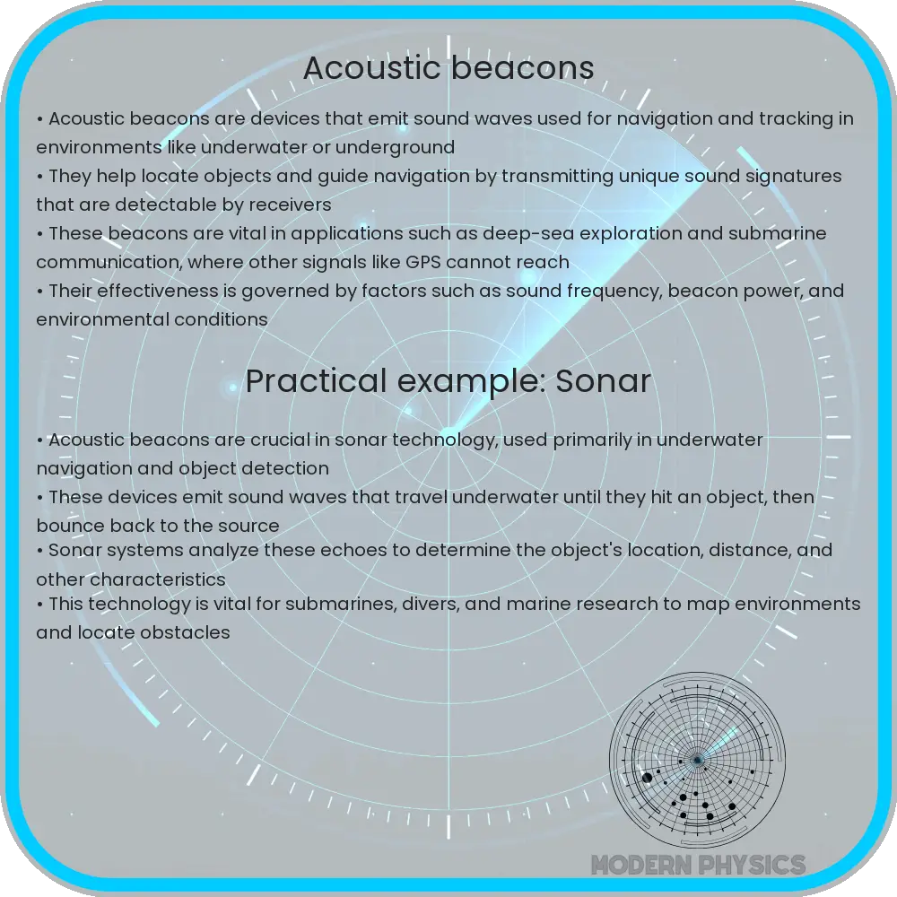 Acoustic Beacons | Precision, Range & Applications