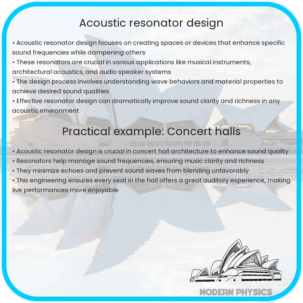 Acoustic Resonator Design | Efficiency, Precision & Innovation