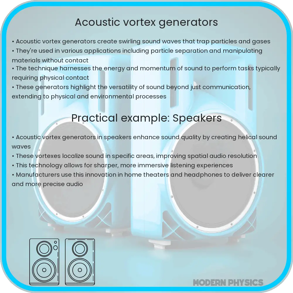 Acoustic Vortex Generators Efficient Innovative And Sound Control