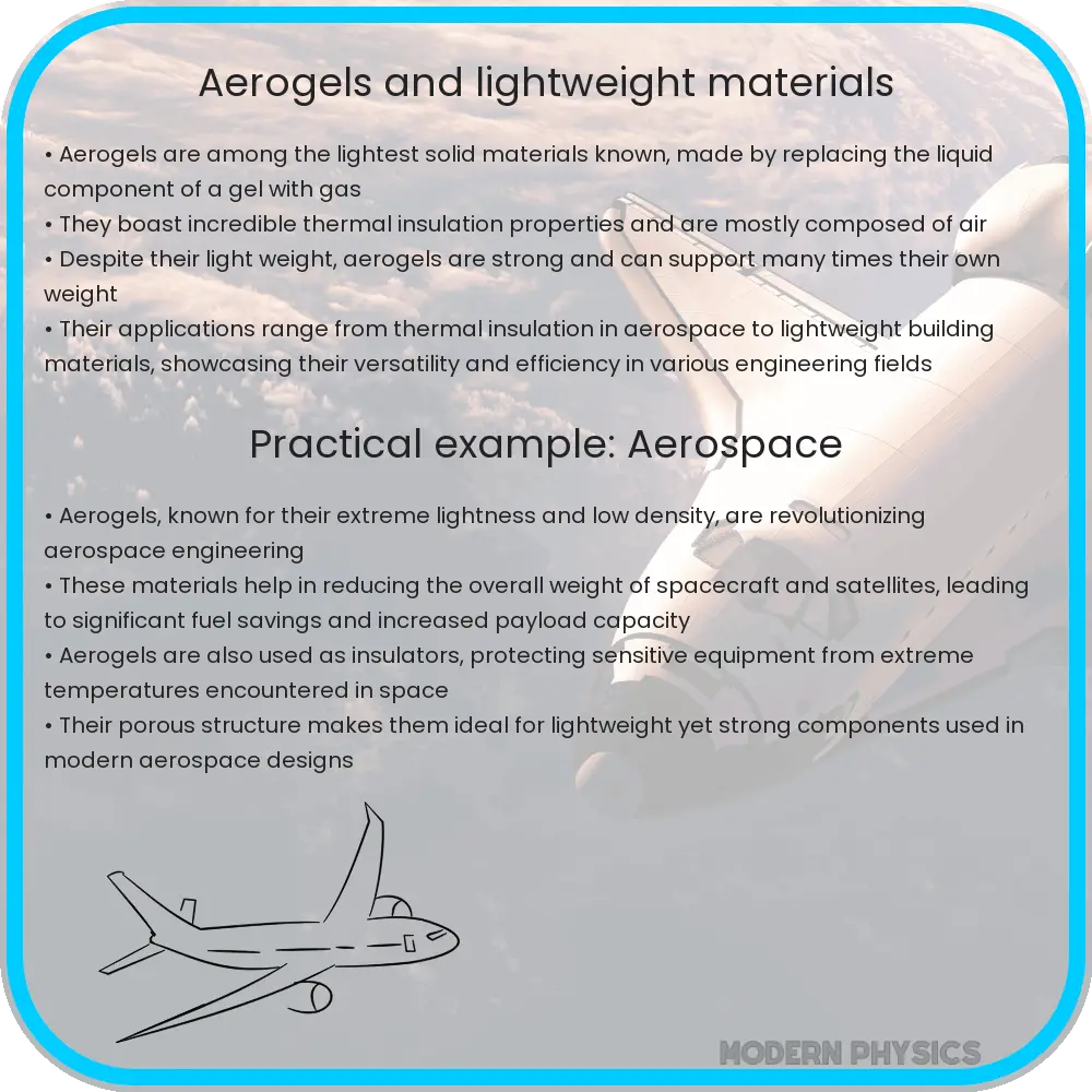 Aerogels & Lightweight Materials | Innovative, Efficient & Sustainable