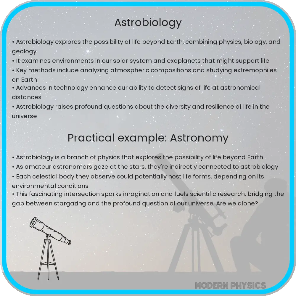 Astrobiology | Origins, Life's Evolution & Cosmos Secrets
