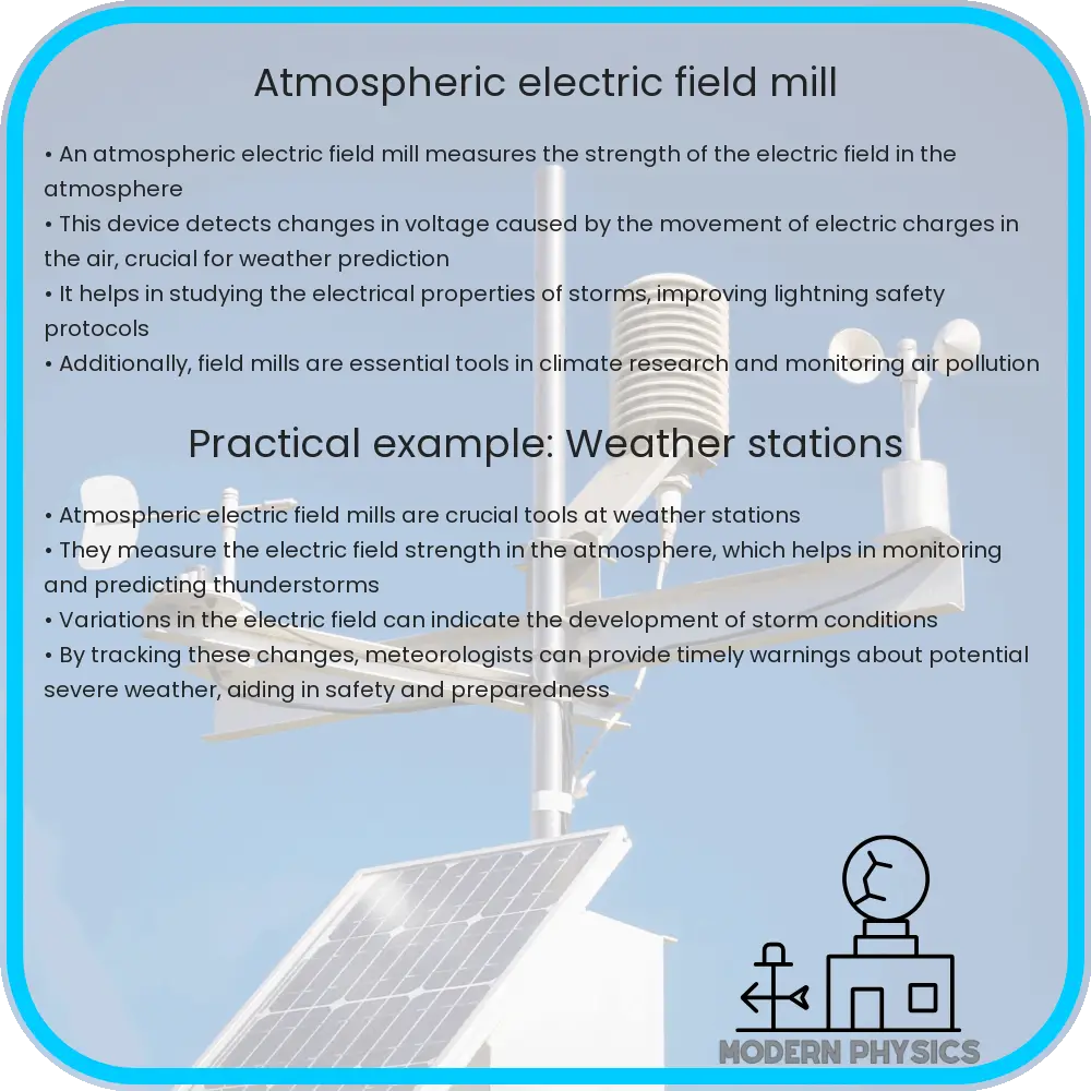 Atmospheric Electric Field Mill | Accuracy, Durability & Data