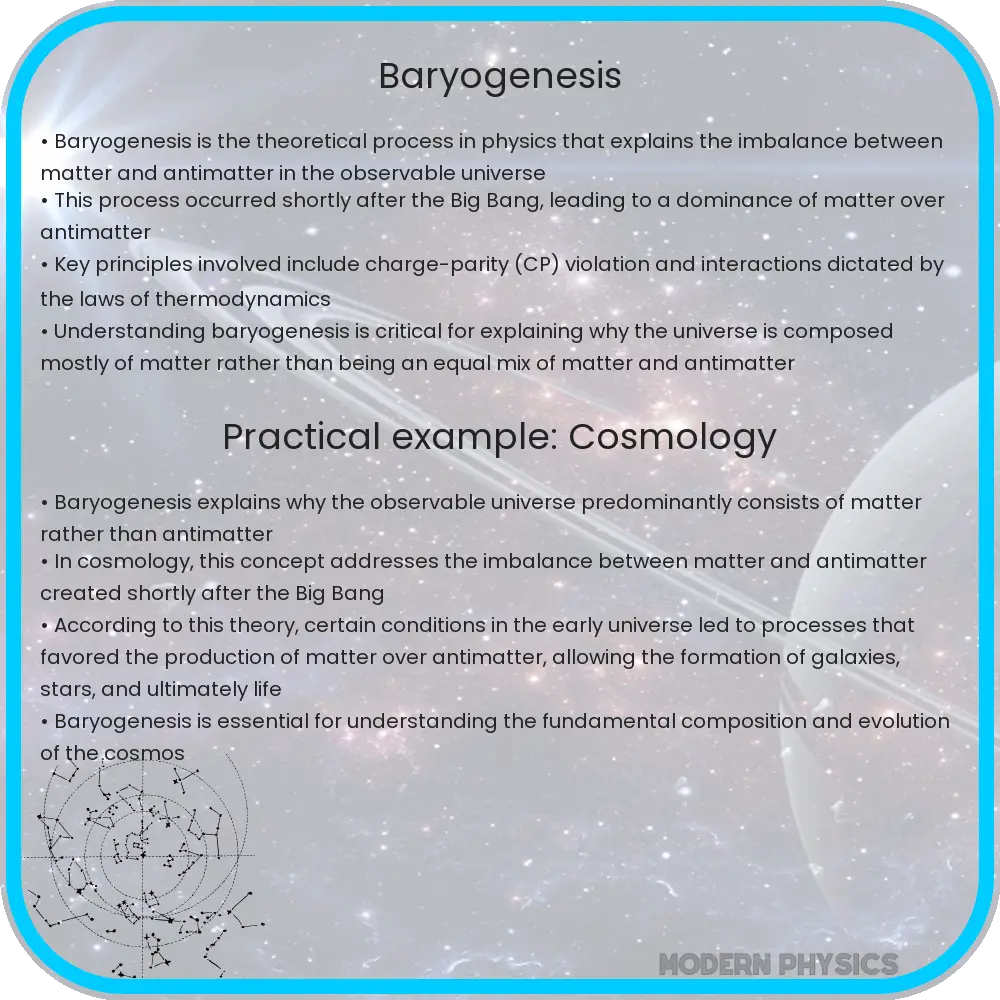 Baryogenesis | Cosmic Mystery, Matter & Antimatter Balance