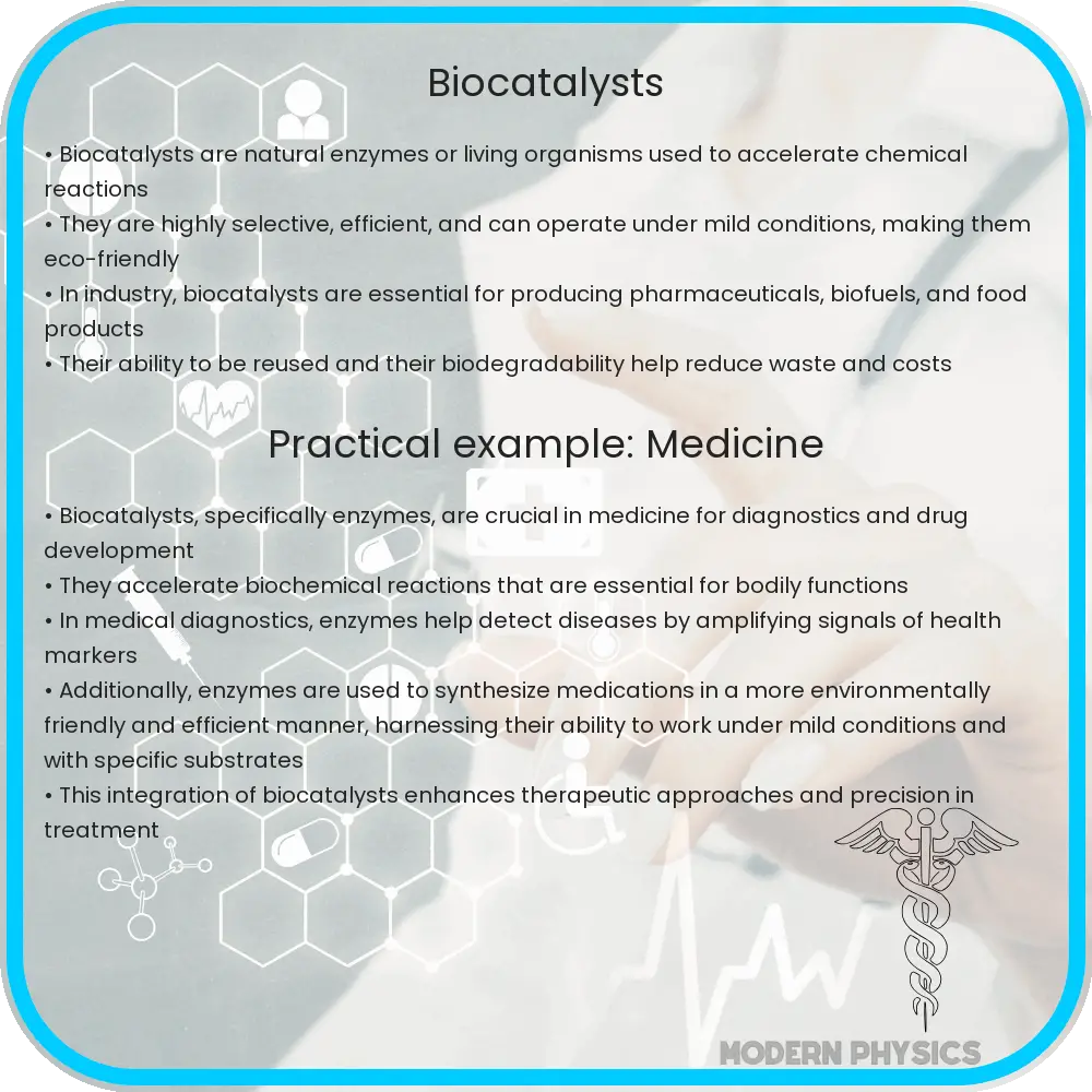 Biocatalysts in Chemical Physics | Efficiency, Synthesis & Energy