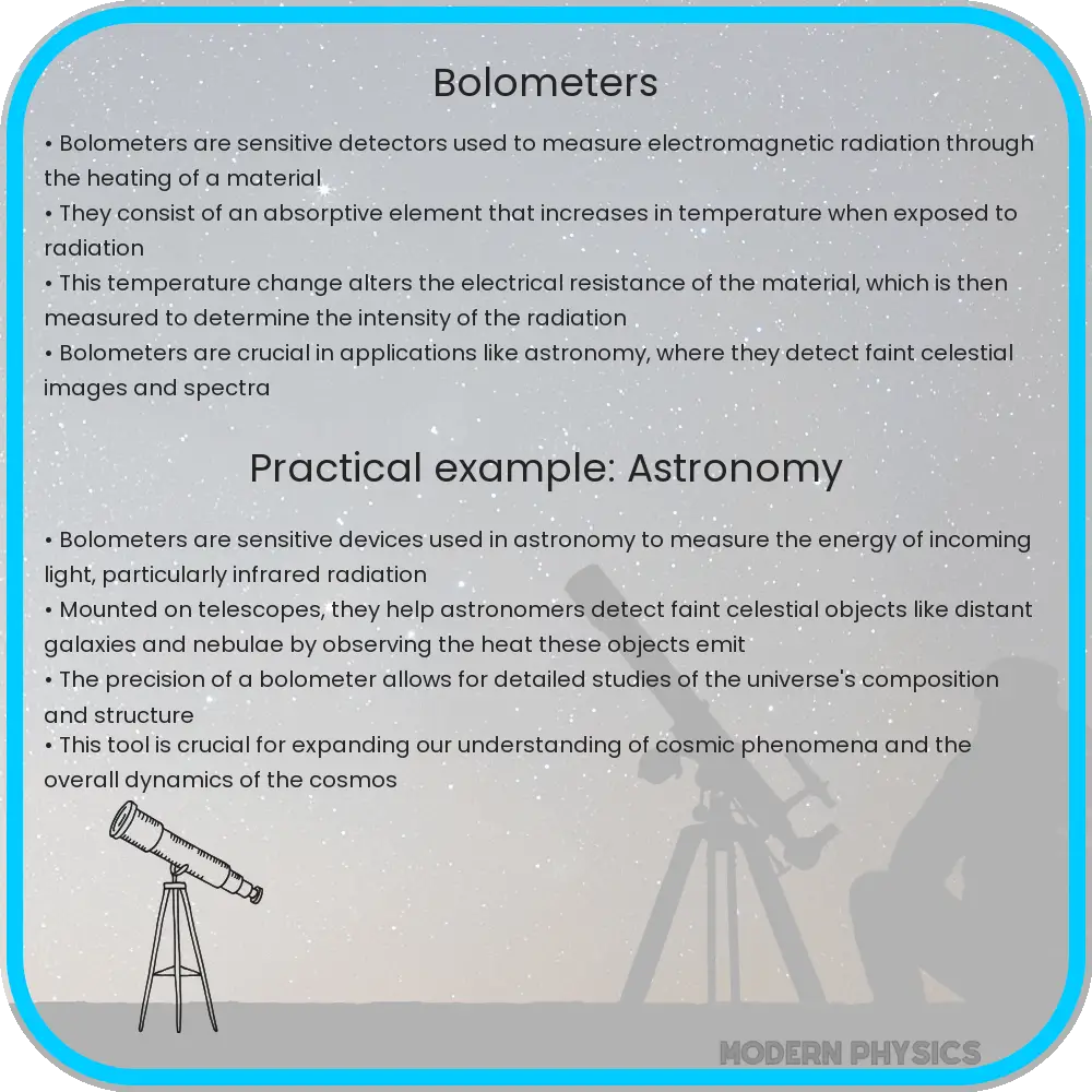 Bolometers in Astrophysics | Sensitivity, Speed & Accuracy