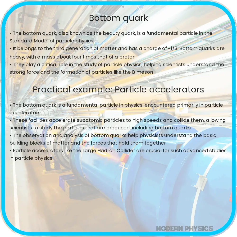 Bottom Quark | Quantum Chromodynamics Essentials