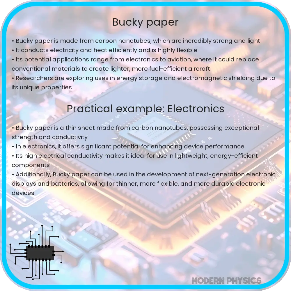 Bucky Paper | Lightweight, Strong & Conductive