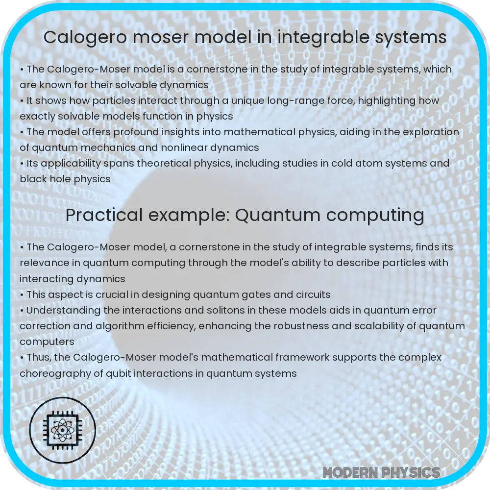 Calogero-Moser Model | Dynamics, Solvability & Applications