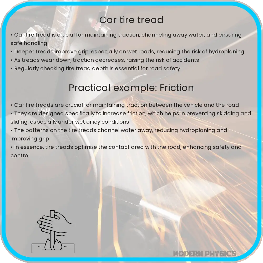 Car Tire Tread | Grip, Longevity & Dynamics Explained