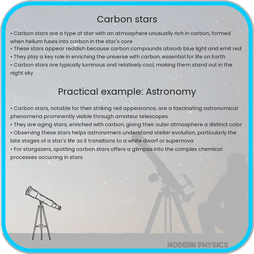 Carbon Stars | Mysteries, Composition & Evolution