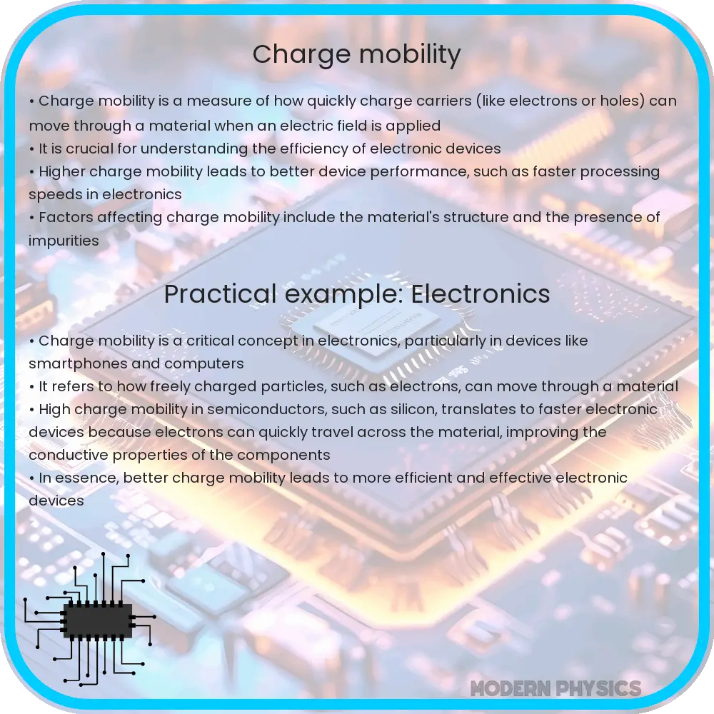 Charge Mobility in Electrostatics | Efficiency, Factors & Applications