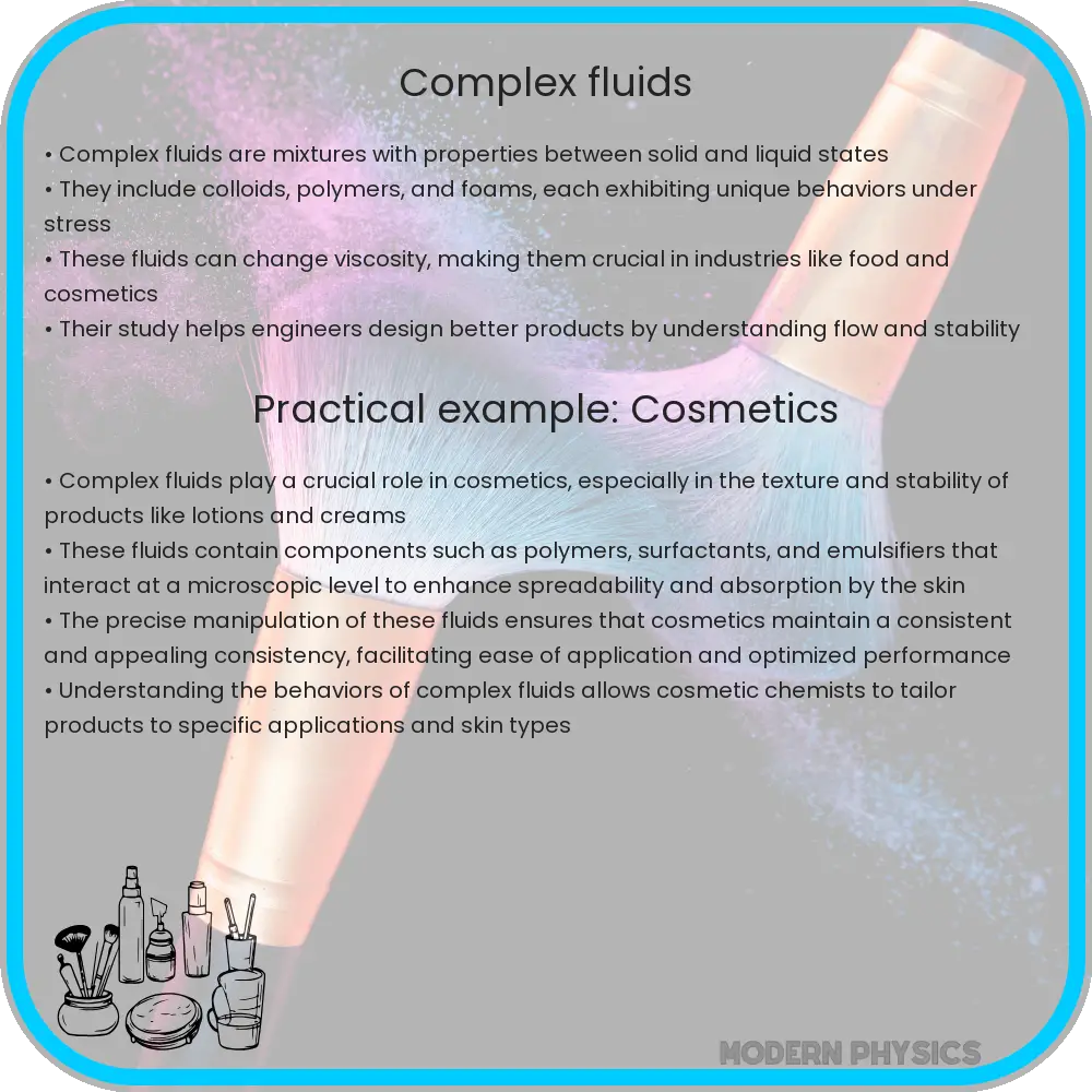 Complex Fluids | Rheology, Dynamics & Applications