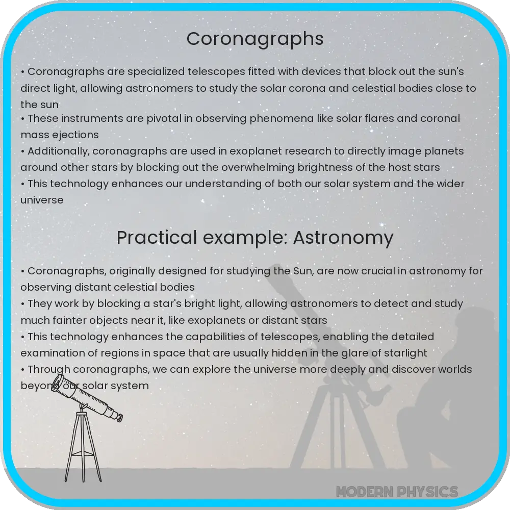 Coronagraphs | Astrophysics | Imaging, Analysis & Design
