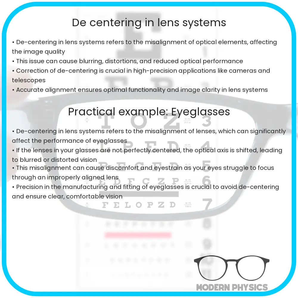 De-centering in Lens Systems | Precision, Clarity & Design