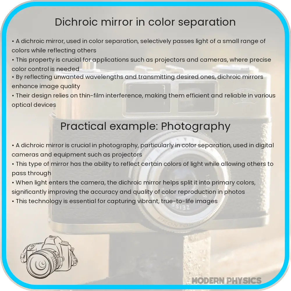 Dichroic Mirror | Color Purity, Precision & Optics