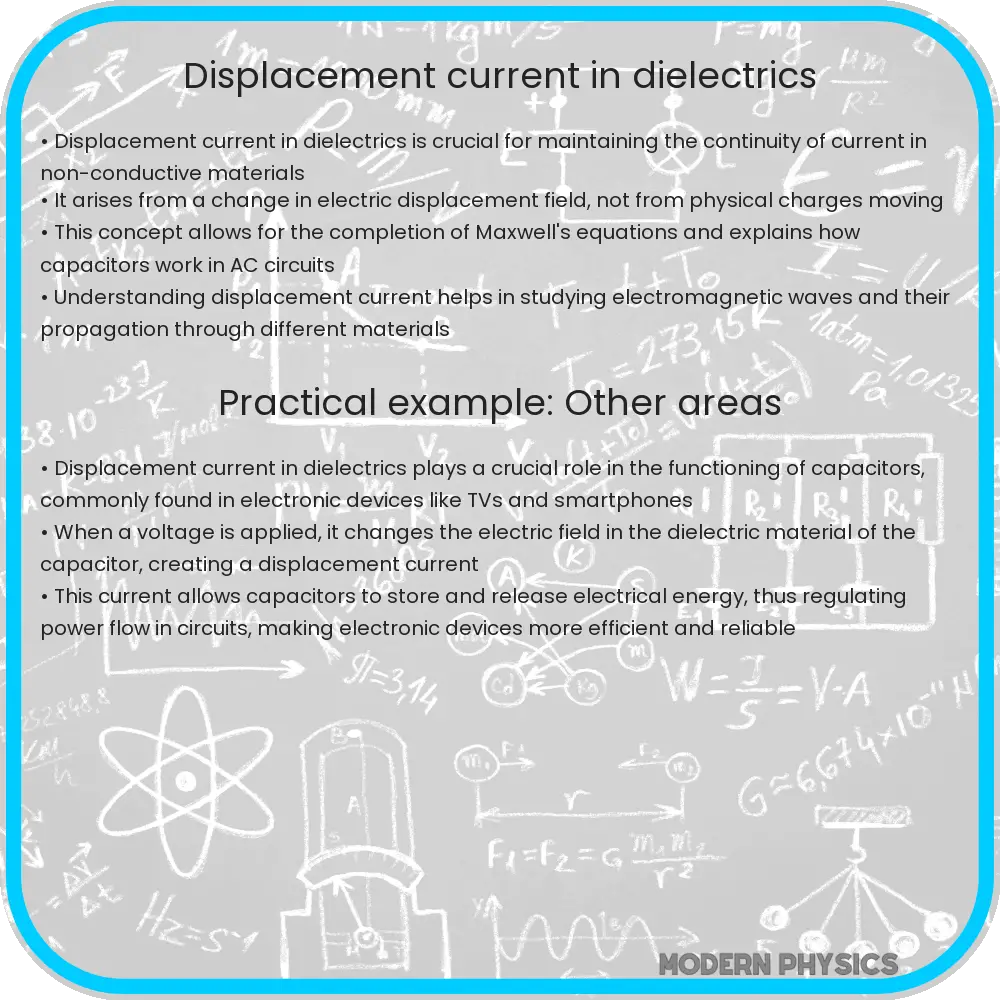 Displacement Current in Dielectrics | Theory, Application & Analysis Displacement Current in Dielectrics | Theory, Application & Analysis