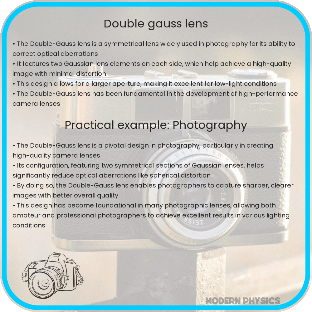 Double-Gauss Lens | Clarity, Precision & Design in Optics