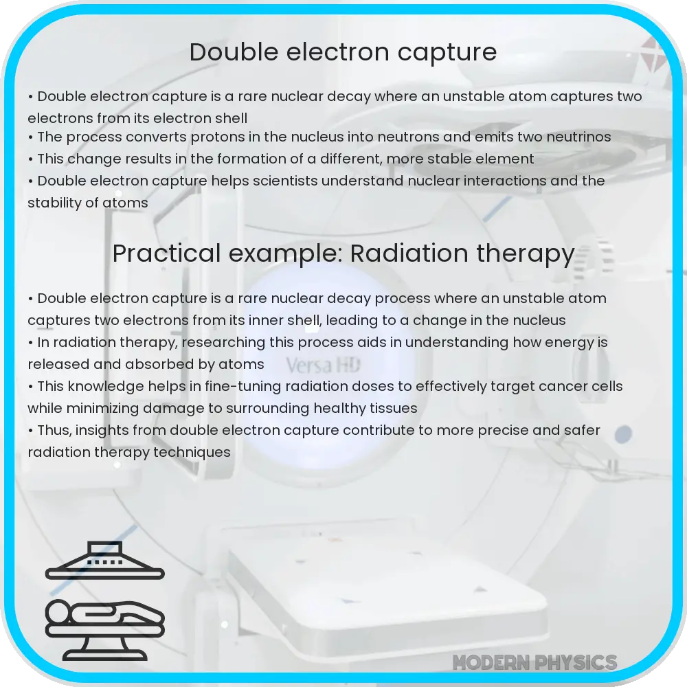 Double Electron Capture | Process & Significance