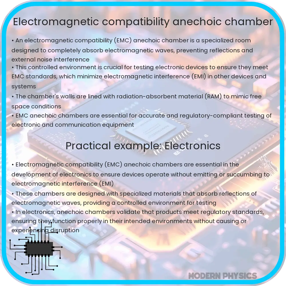 Electromagnetic Compatibility Anechoic Chamber | Shielding, Testing ...