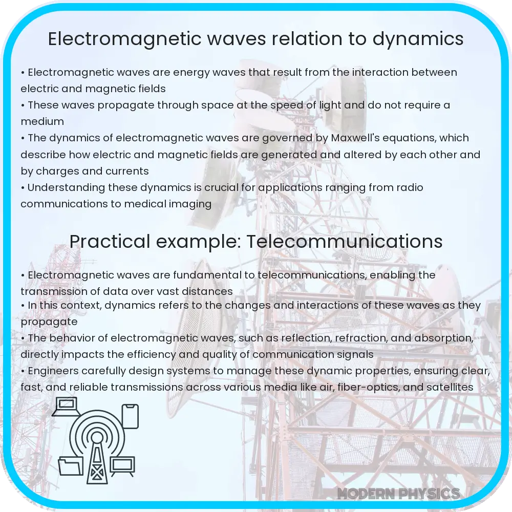 Electromagnetic Waves & Dynamics | Interaction, Motion & Force
