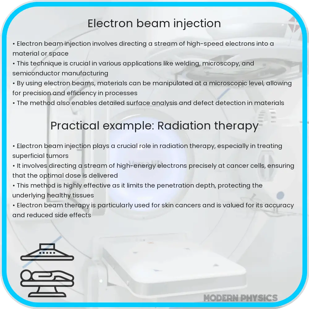 Electron Beam Injection | Precision, Efficiency & Plasma Control