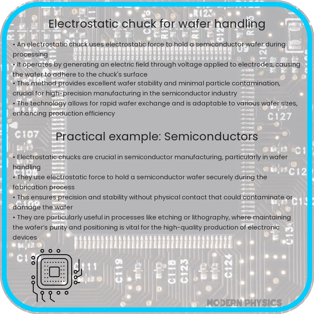 Electrostatic Chuck Precision Safety And Efficiency
