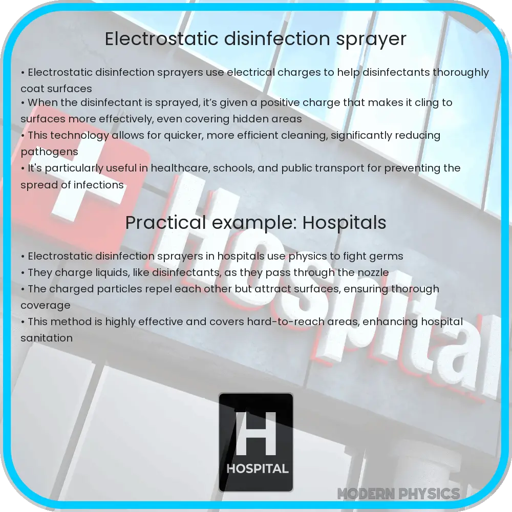 Electrostatic Disinfection Sprayer | Efficient, Safe & Fast
