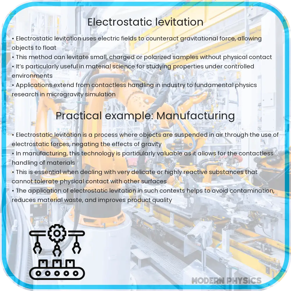 Electrostatic Levitation | Physics, Research & Applications