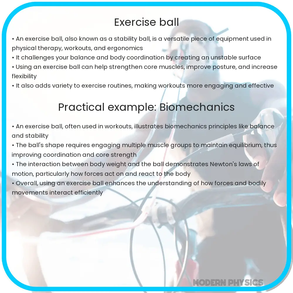 Exercise Ball | Enhance Dynamics, Stability & Control