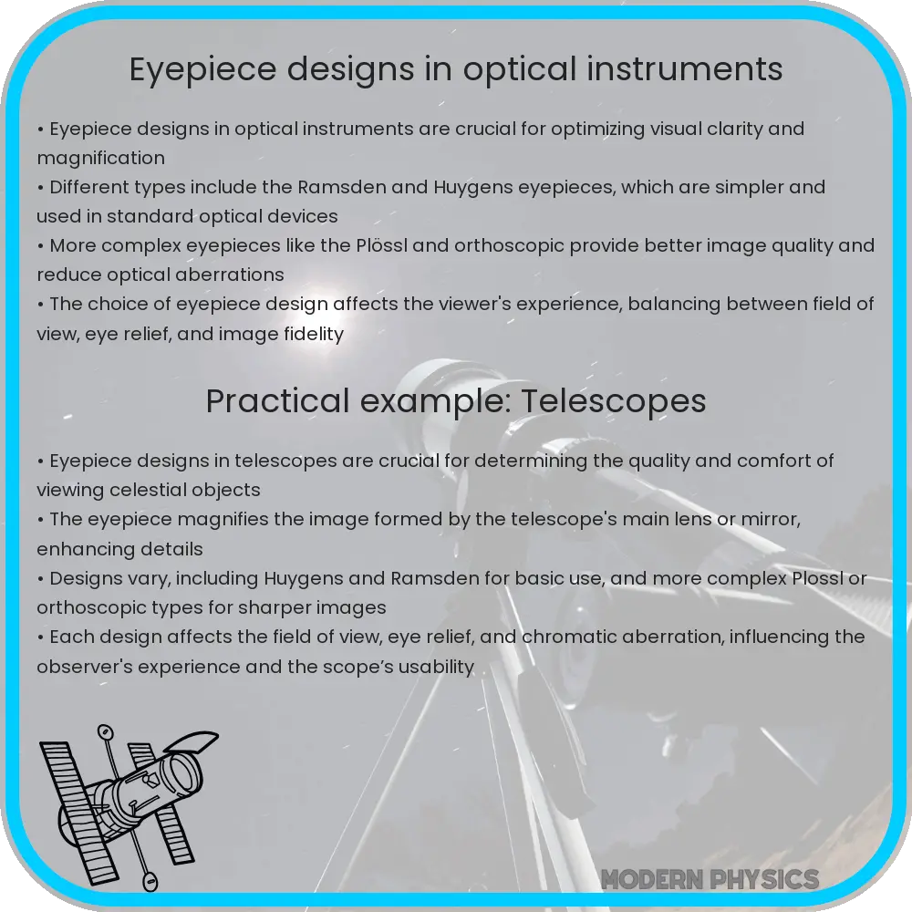 Eyepiece Designs | Clarity, Magnification & Comfort