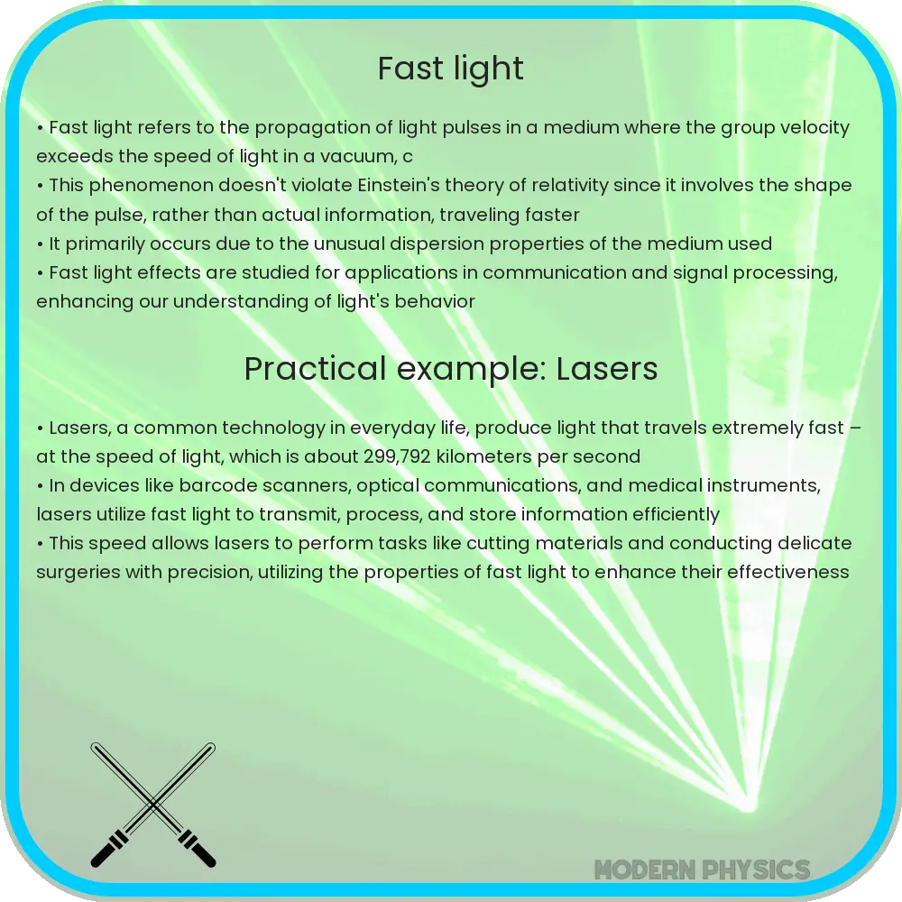 Fast Light | Speed, Applications & Photonics Dynamics