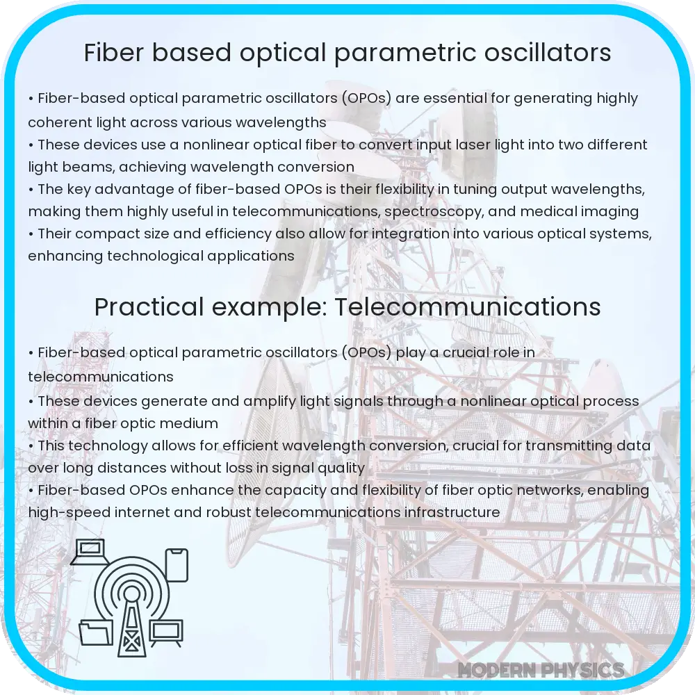 Fiber-Based OPOs | High Efficiency, Broad Tunability & Coherence