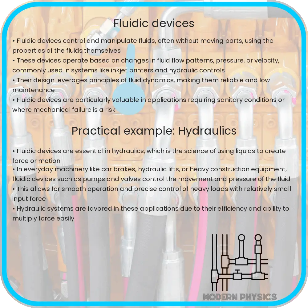 Fluidic Devices | Precision, Efficiency & Hydrodynamic Control