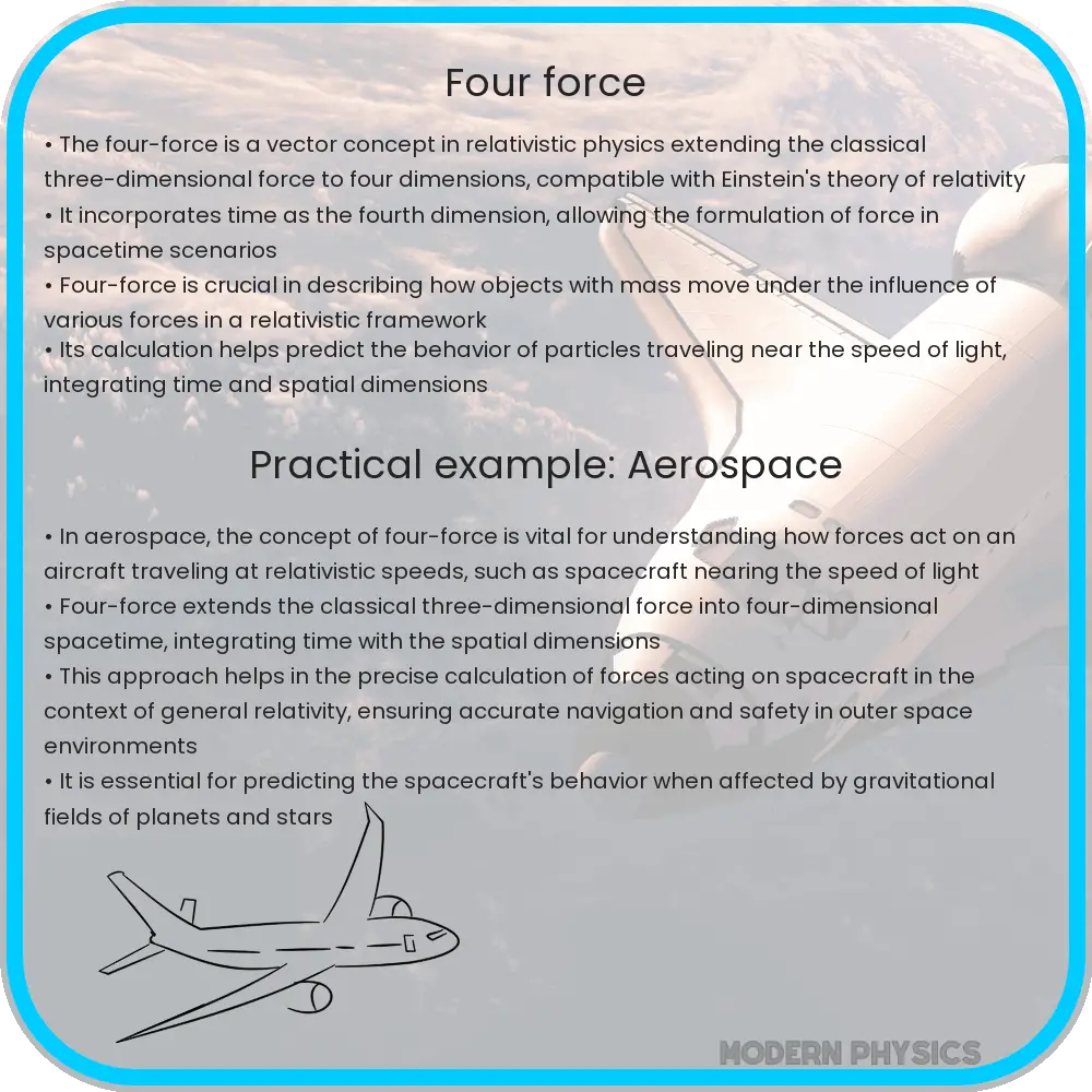 Four-Force | Key Concepts, Applications & Analysis