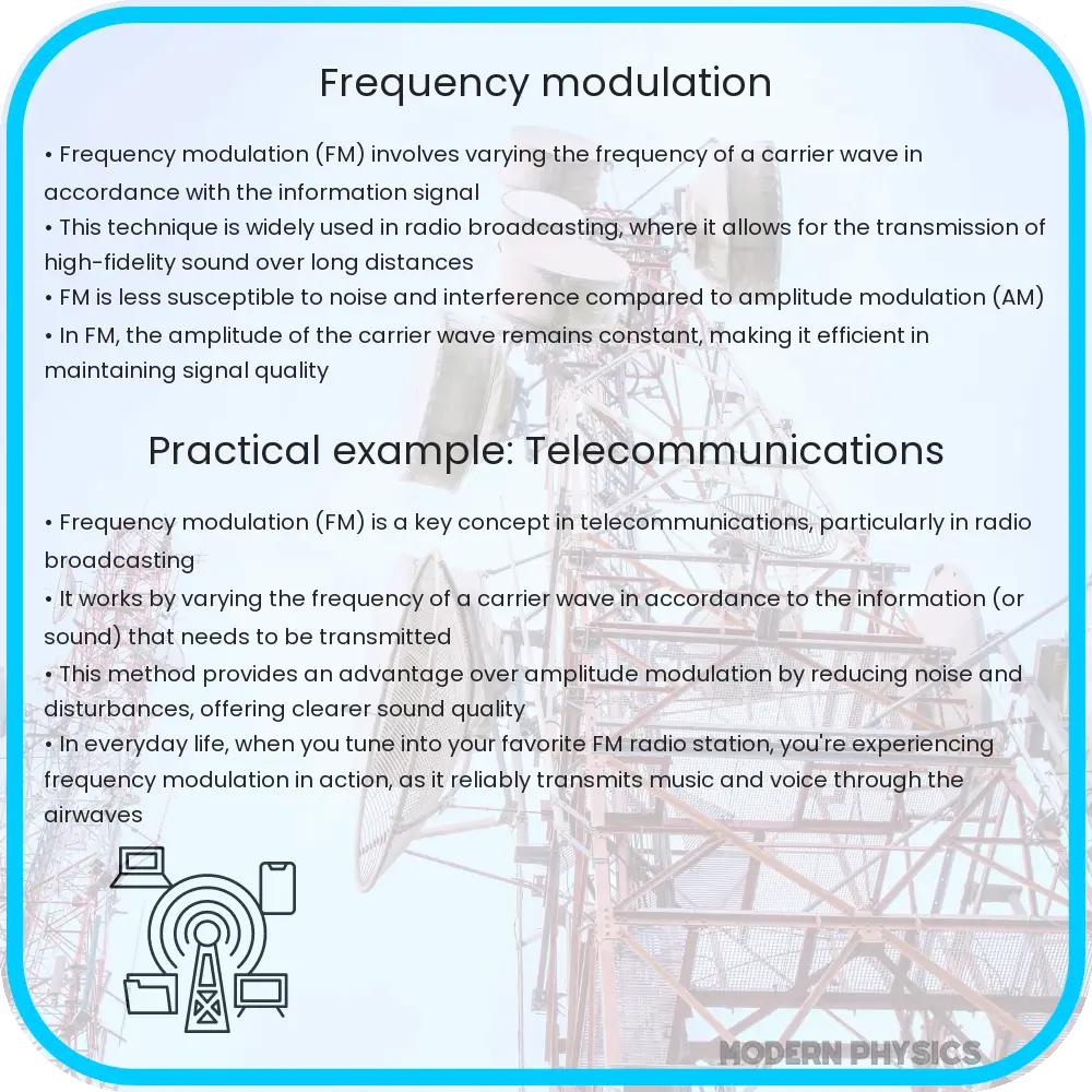 Frequency Modulation Sound Quality Clarity And Range In Acoustics