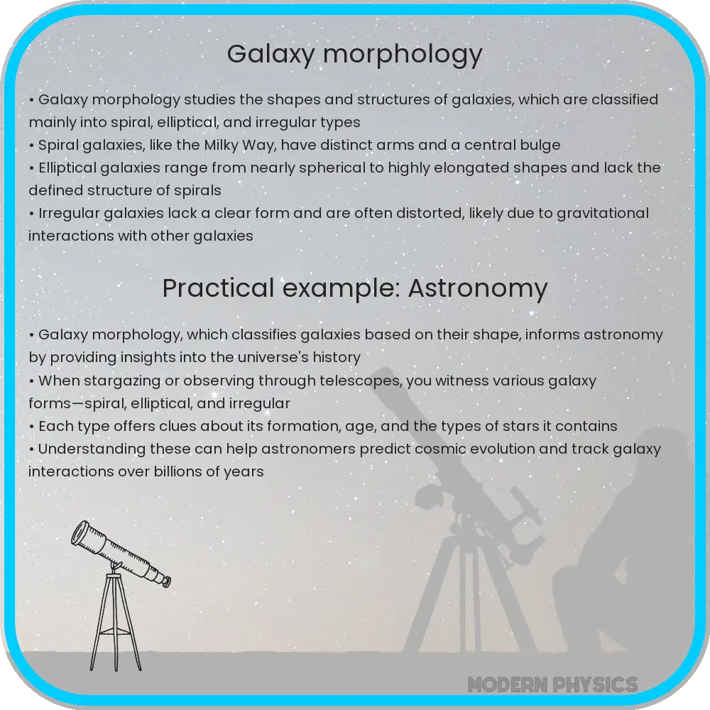 Galaxy Morphology | Structure, Evolution & Dynamics