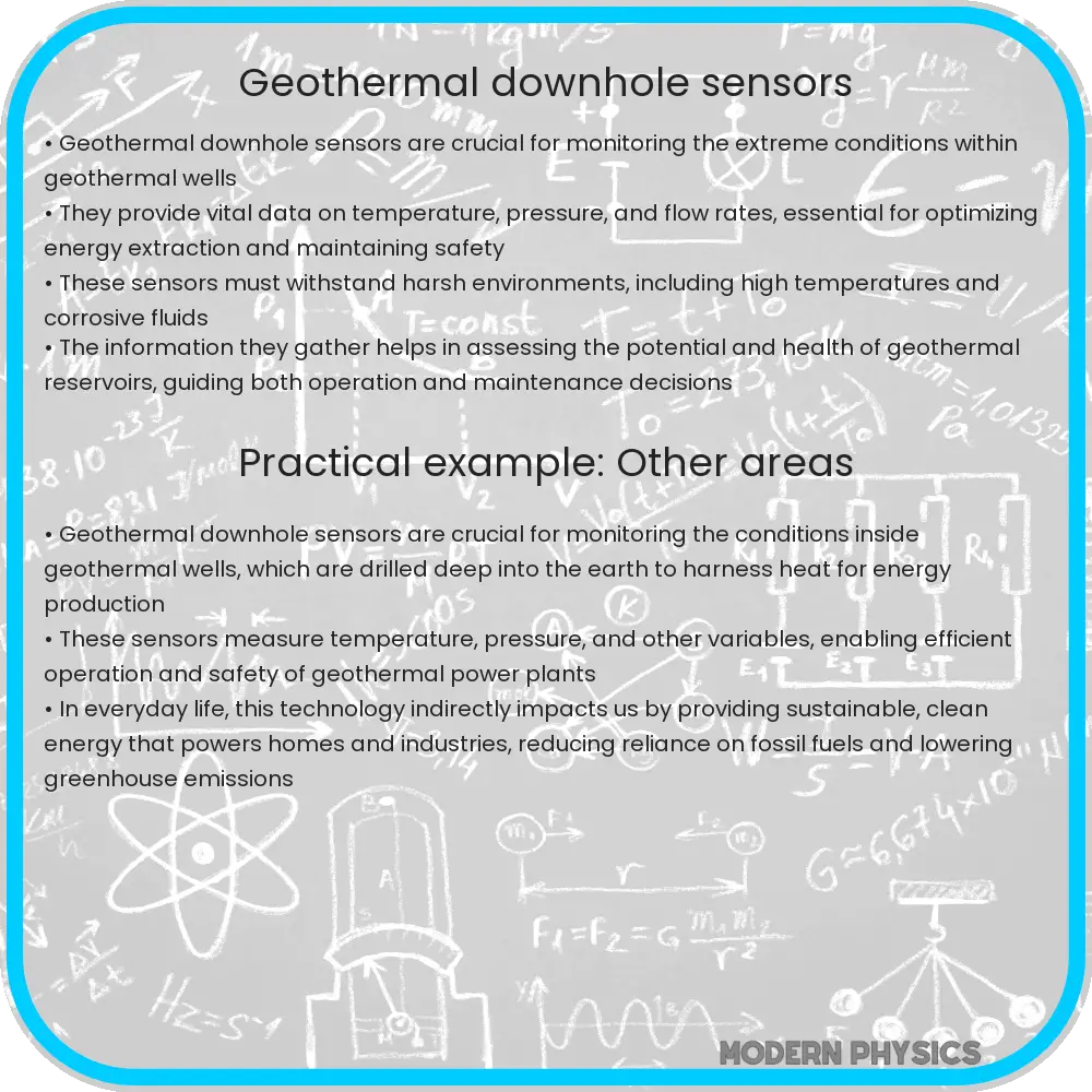 Geothermal Downhole Sensors | Accuracy, Durability & Depth