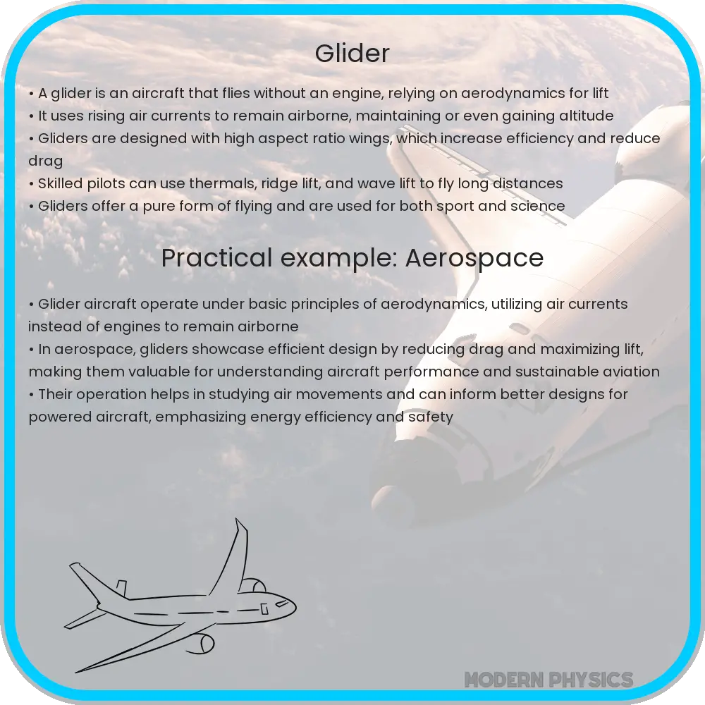 Glider Dynamics | Stability, Control & Efficiency