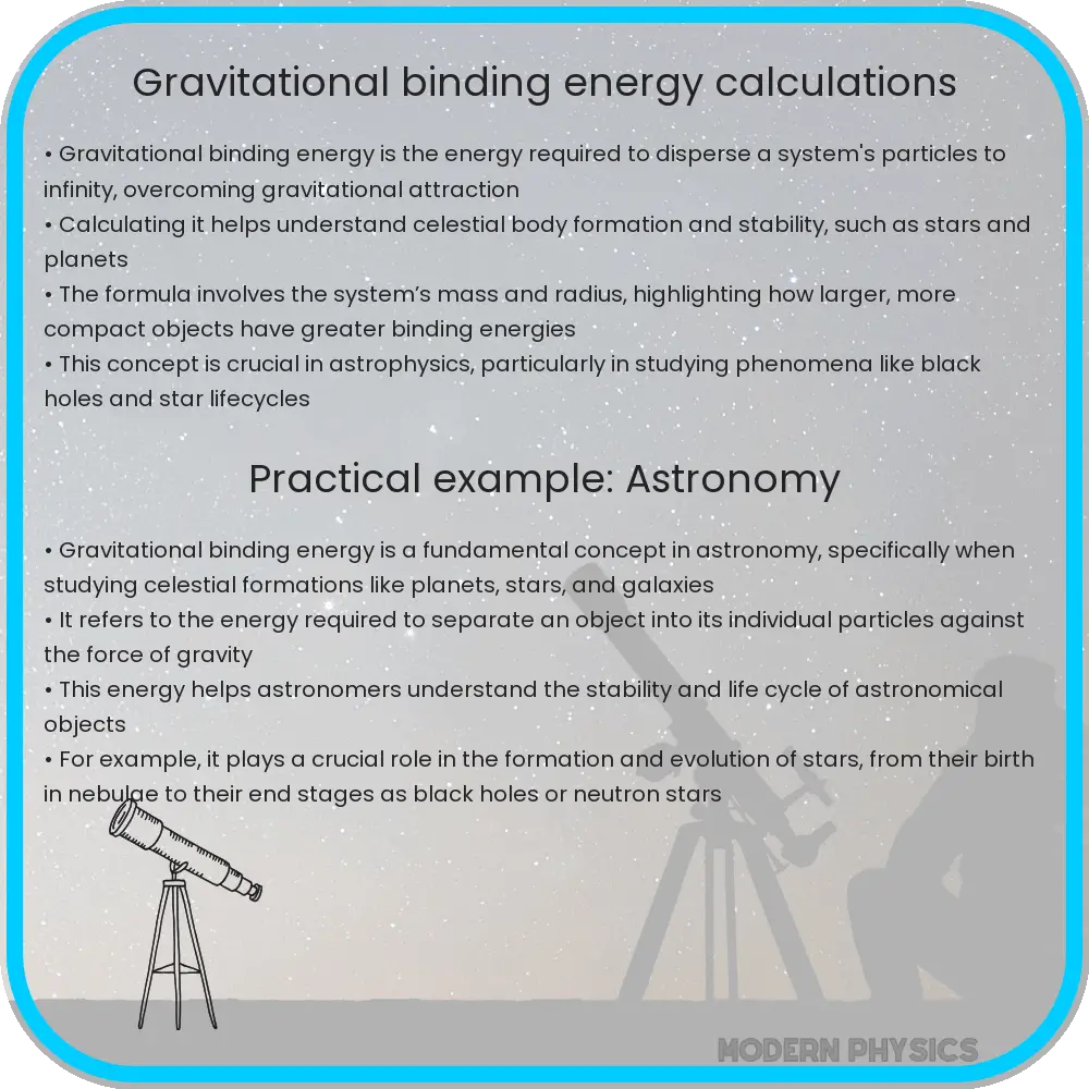 Gravitational Binding Energy Accuracy Relativity And Formula