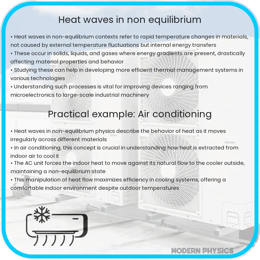 Heat Waves in Non-Equilibrium | Dynamics, Patterns & Impact