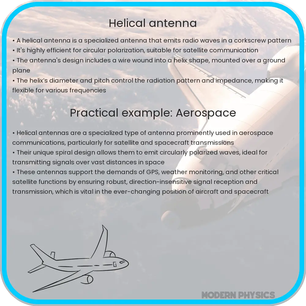 Helical Antenna | Gain, Bandwidth & Polarization