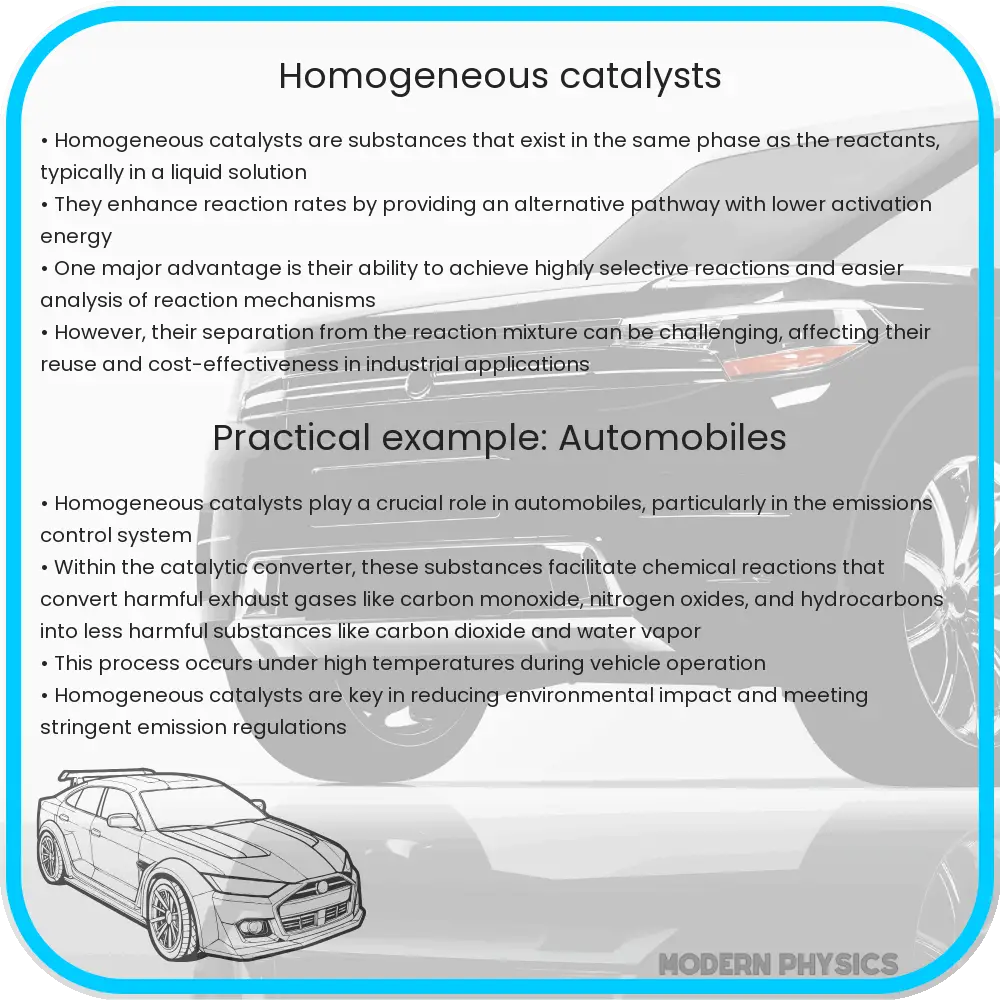 Homogeneous Catalysts | Efficient, Selective & Sustainable