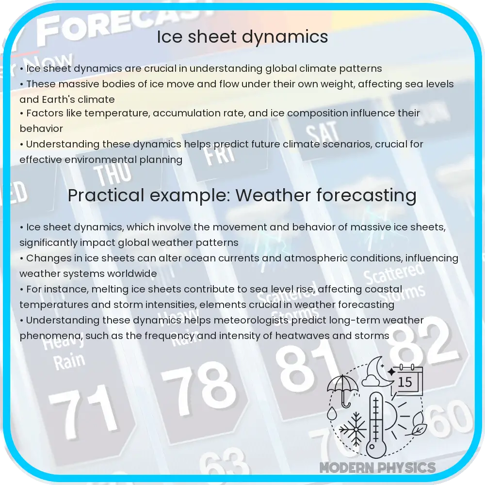 Ice Sheet Dynamics | Geophysics, Melting & Stability