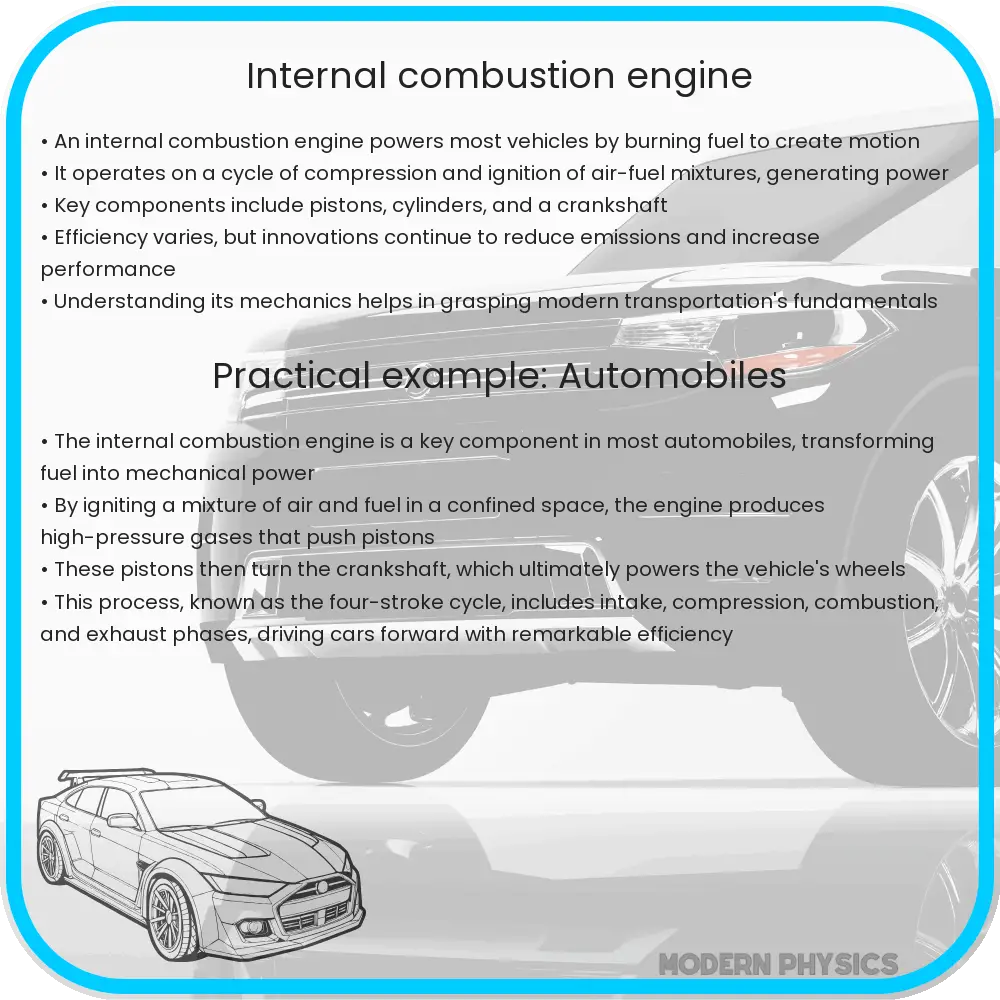 Internal Combustion Engine | Dynamics, Efficiency & Power Internal Combustion Engine | Dynamics, Efficiency & Power