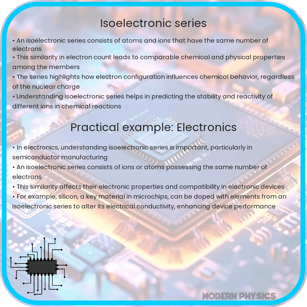Isoelectronic Series | Trends, Stability & Analysis