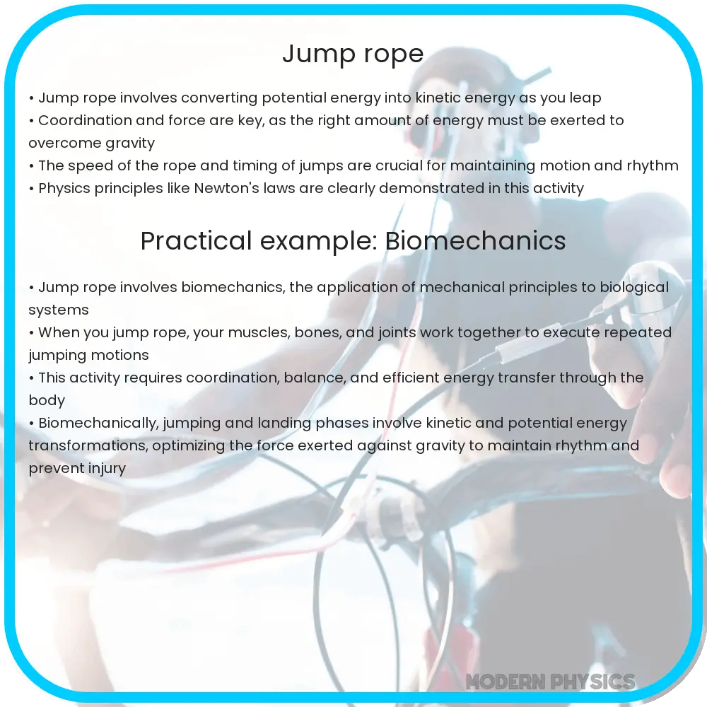 Jump Rope Dynamics | Mechanics, Momentum & Force