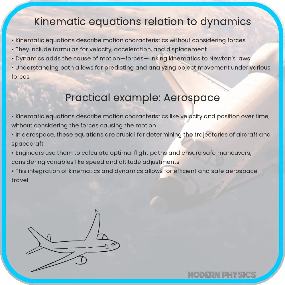 Kinematic Equations | Dynamics Link, Motion Analysis & Forces
