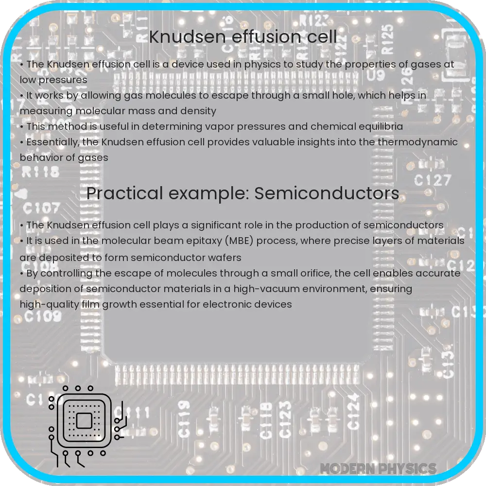 Knudsen Effusion Cell | Precision, Measurement & Theory