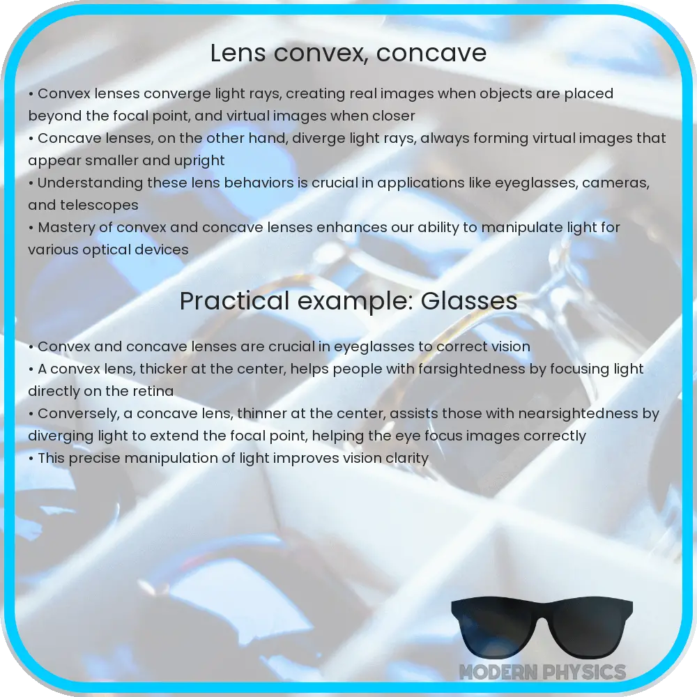 Convex & Concave Lens | Optics, Clarity & Focus Convex & Concave Lens | Optics, Clarity & Focus
