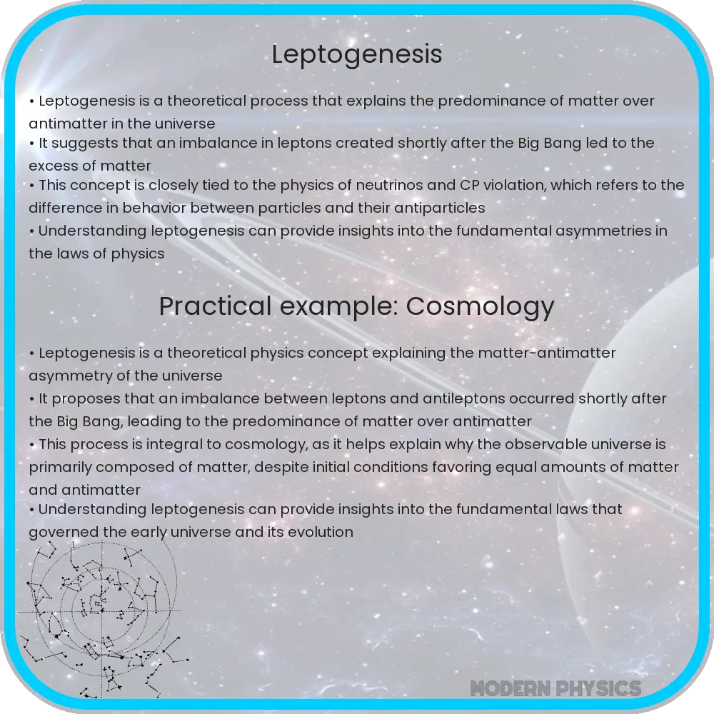 Leptogenesis | Mysteries, Theory & Big Bang Origins